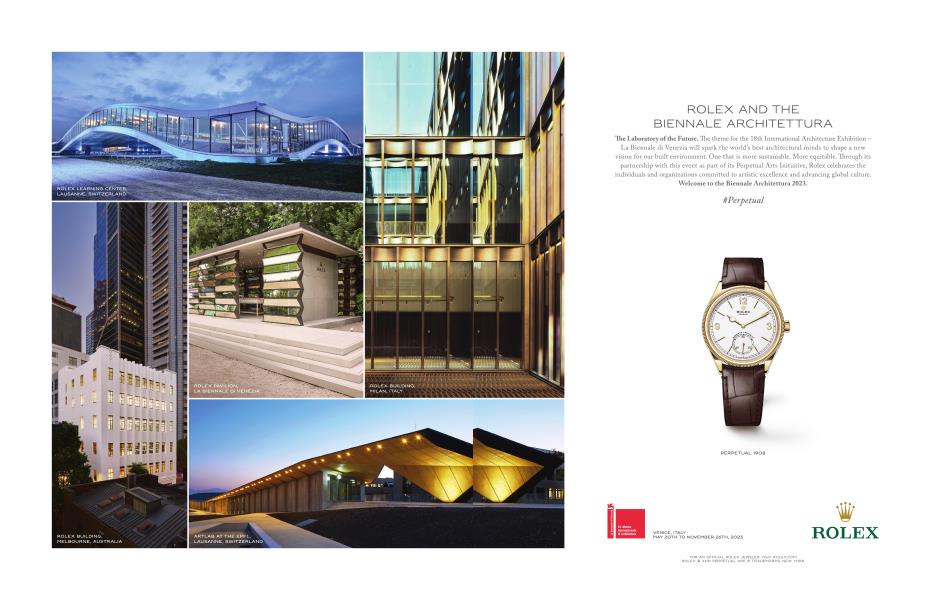 ROLEX | Architectural Digest | OCTOBER 2023
