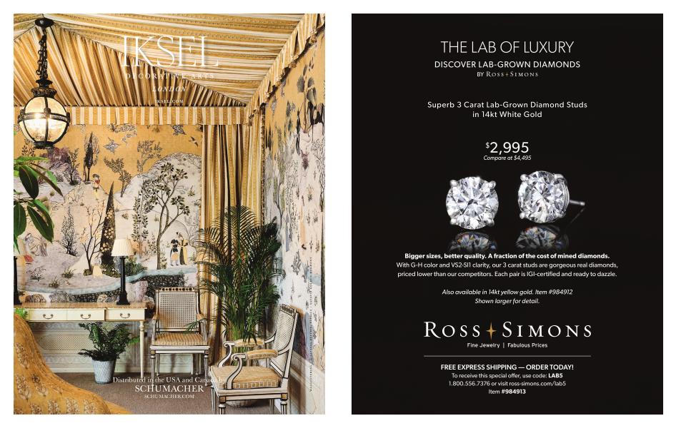 ROSS SIMONS | Architectural Digest | OCTOBER 2023