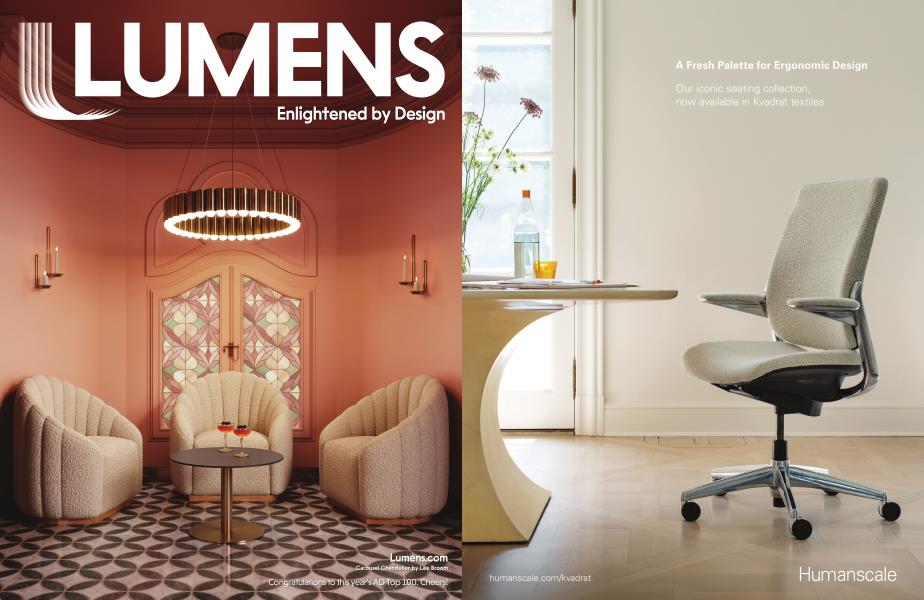 Humanscale | Architectural Digest | JANUARY 2024