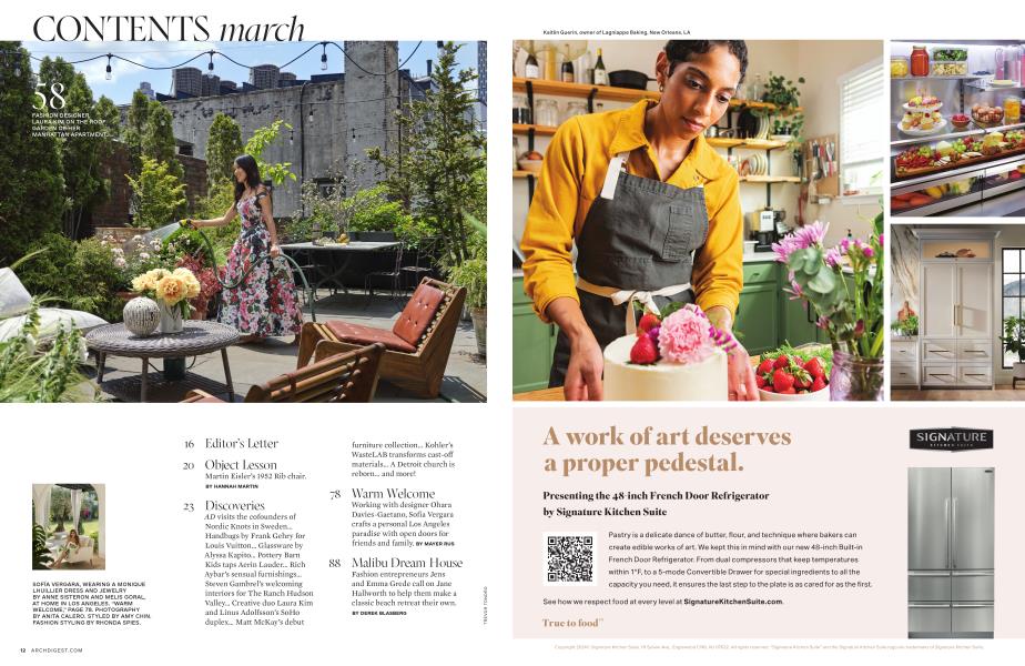 Signature Kitchen Suite | Architectural Digest | MARCH 2024