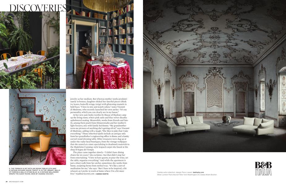 B&B ITALIA | Architectural Digest | APRIL 2024